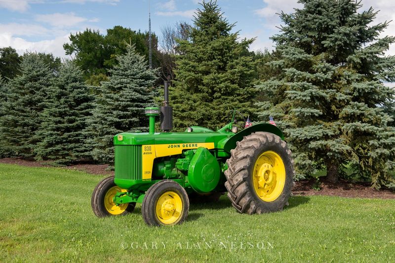 1959 John Deere 830 Diesel | AT-17-103-JD | Gary Alan Nelson Photography