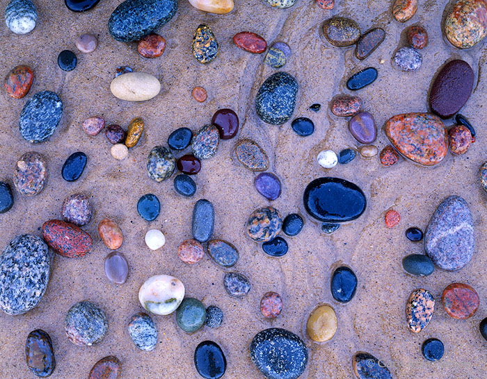 Colored Pebbles | Pictured Rocks National Lakeshore, Michigan | Gary ...