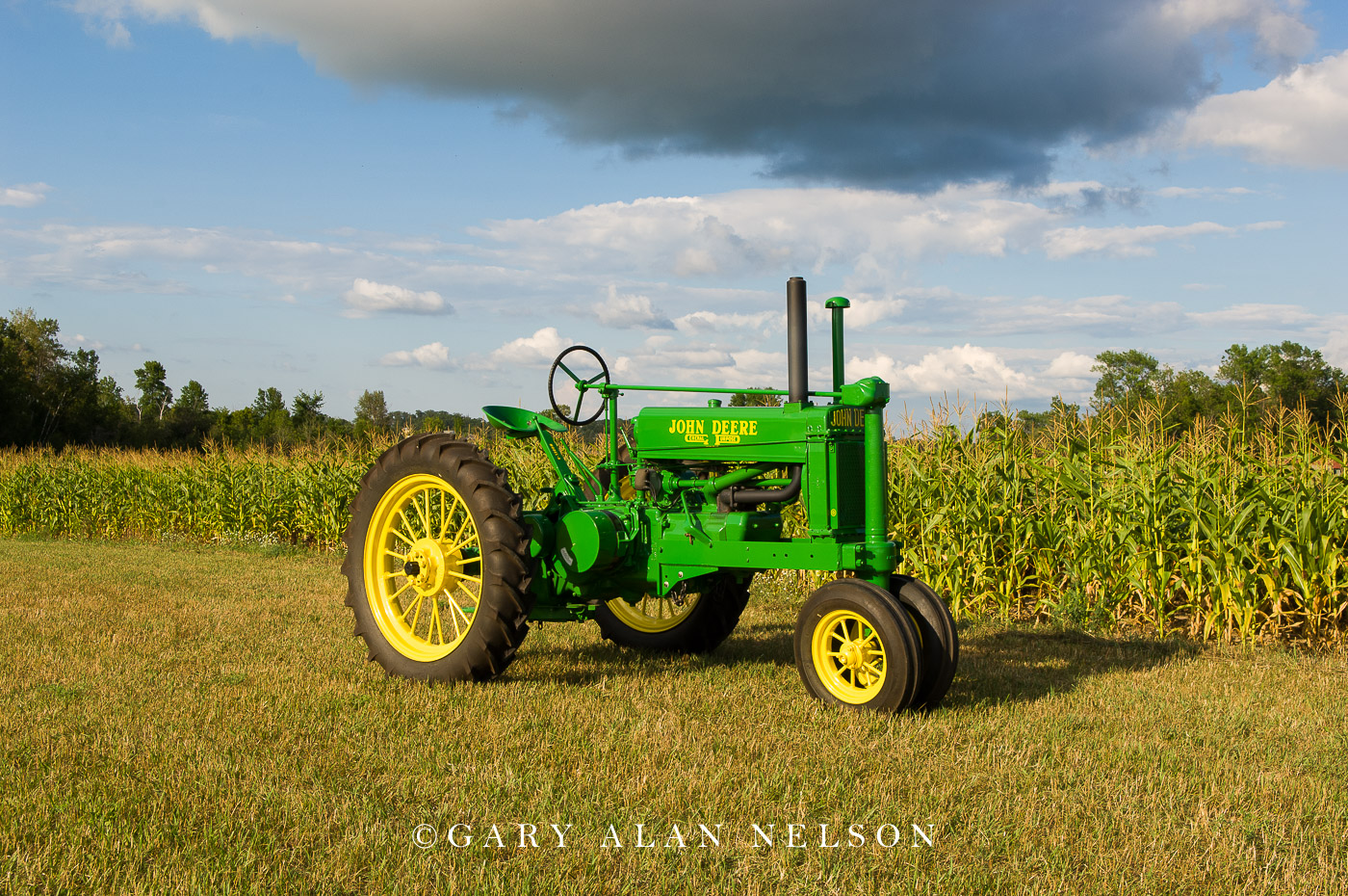 1937 John Deere Model A | AT-08-9-JD | Gary Alan Nelson Photography
