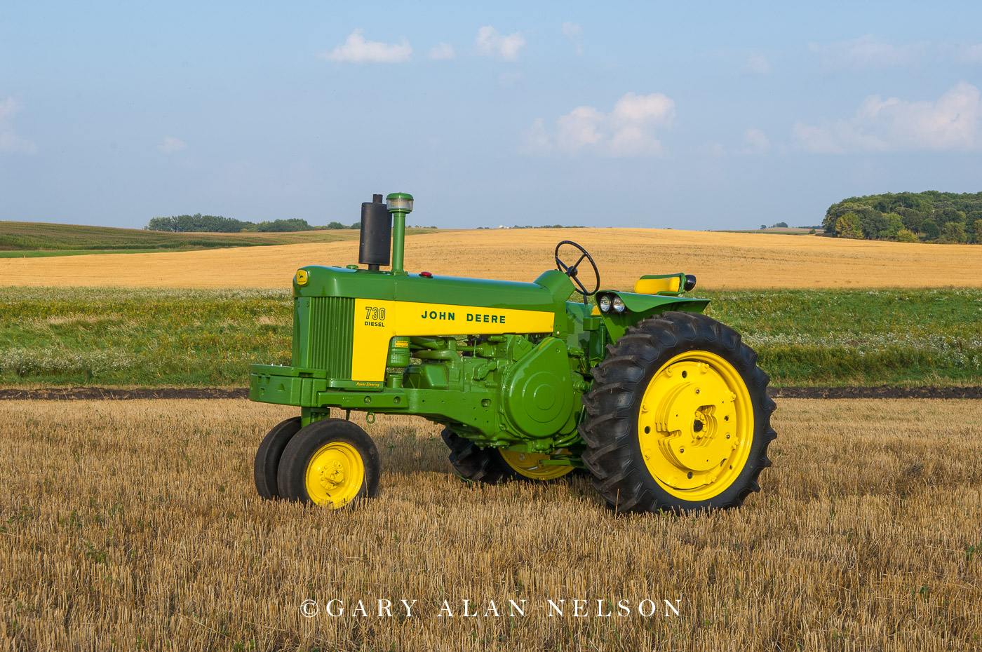 1959 John Deere 730 Diesel | AT-09-109-JD | Gary Alan Nelson Photography