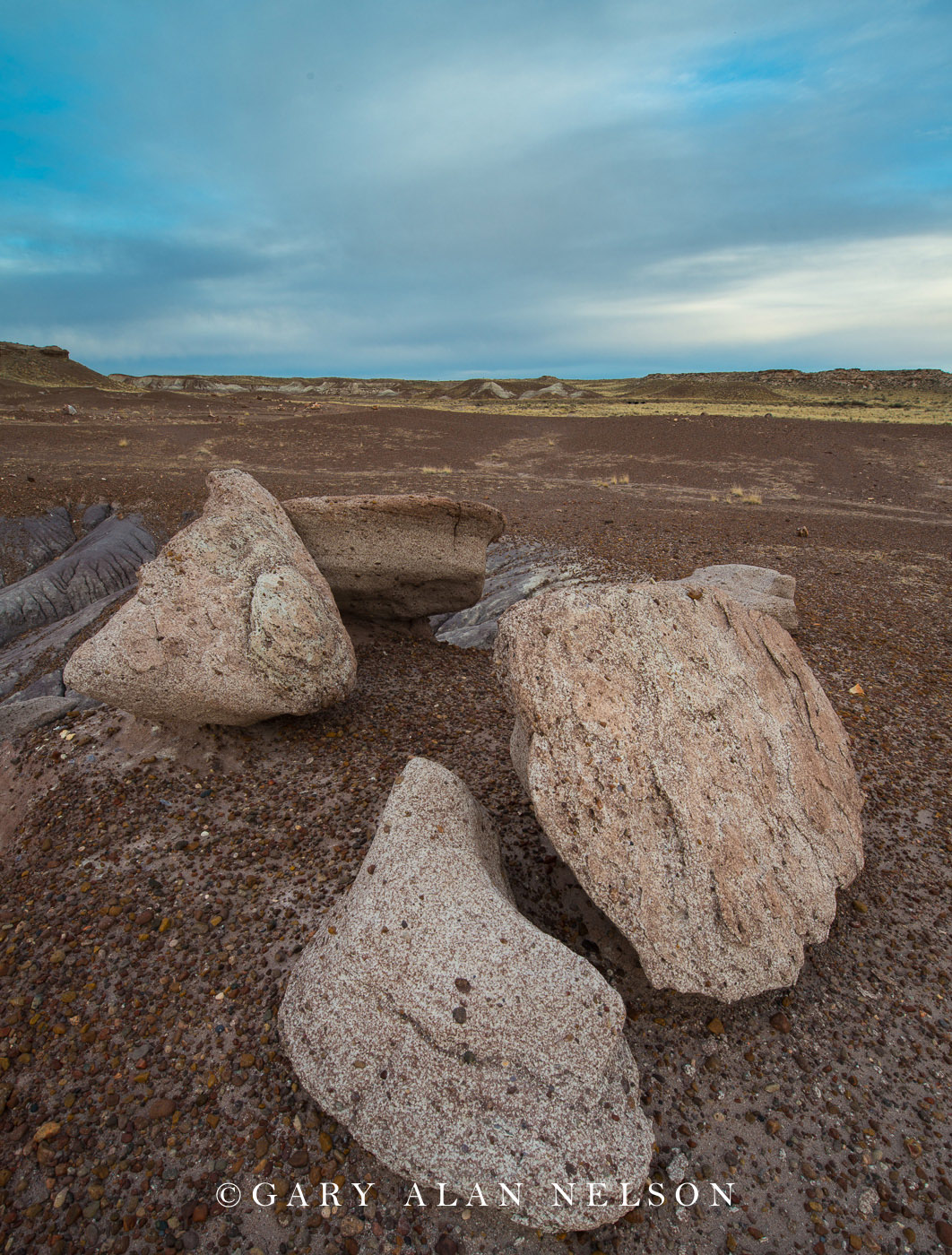 Three Boulders | AZ14176 | Gary Alan Nelson Photography