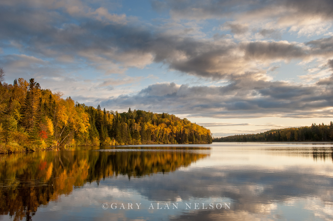 Clouds over Sullivan Lake | Superior National Forest, Minnesota | Gary ...