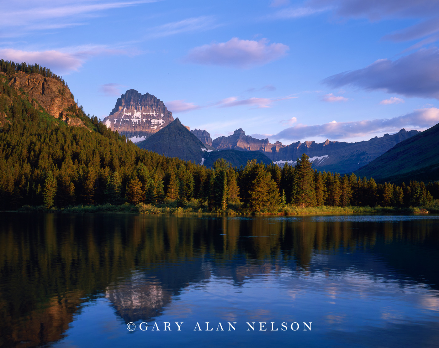 Mt. Wilbur and Swiftcurrent Lake | Glacier National Park, Montana ...